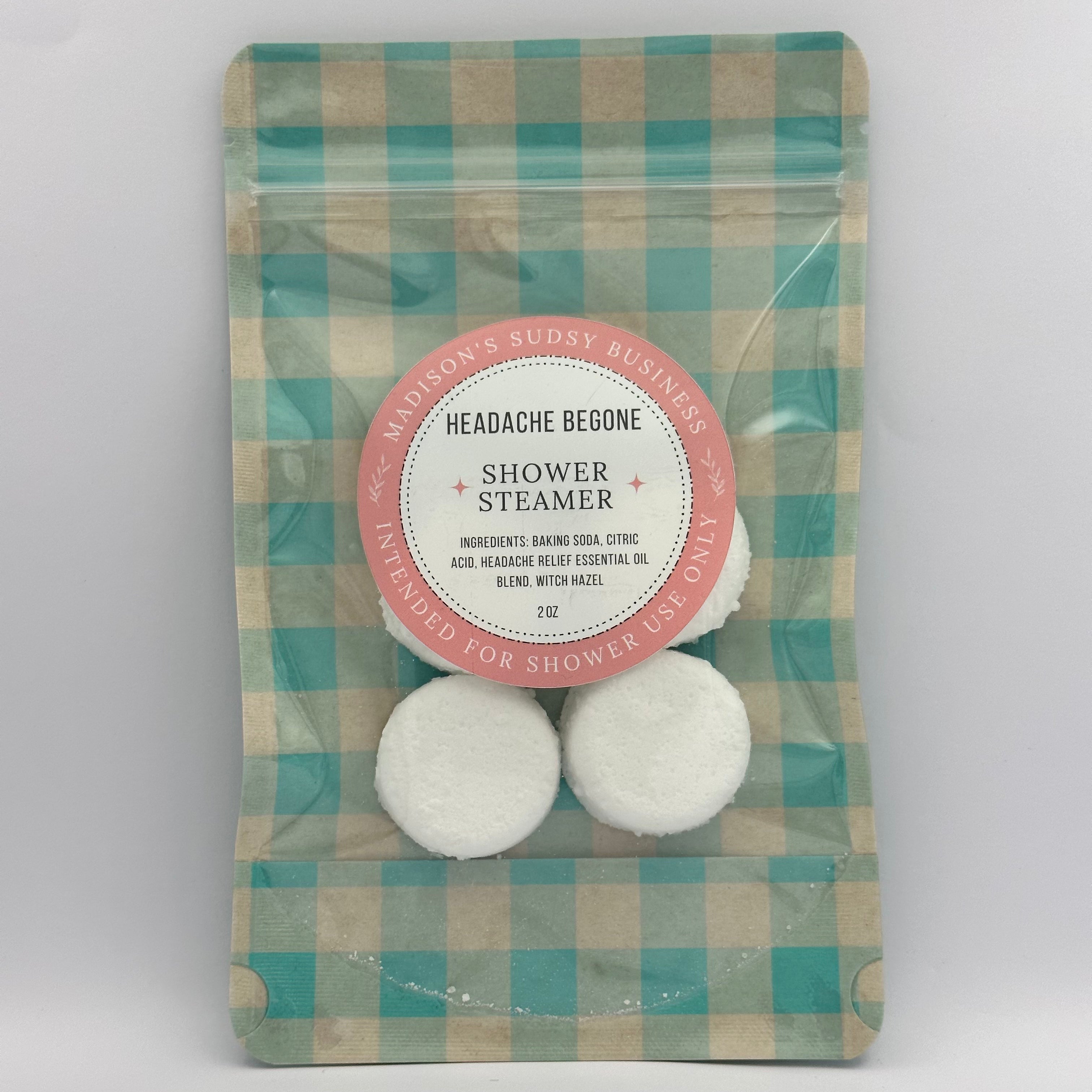 Headache Begone | Shower Steamer – Streamline Candles